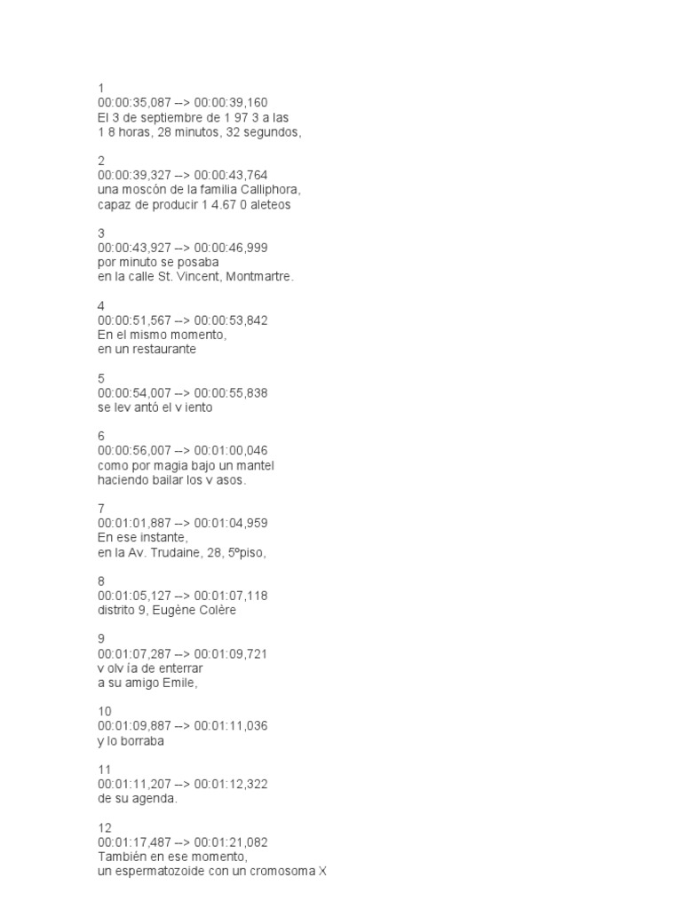 Amelie Script | PDF | Naturaleza