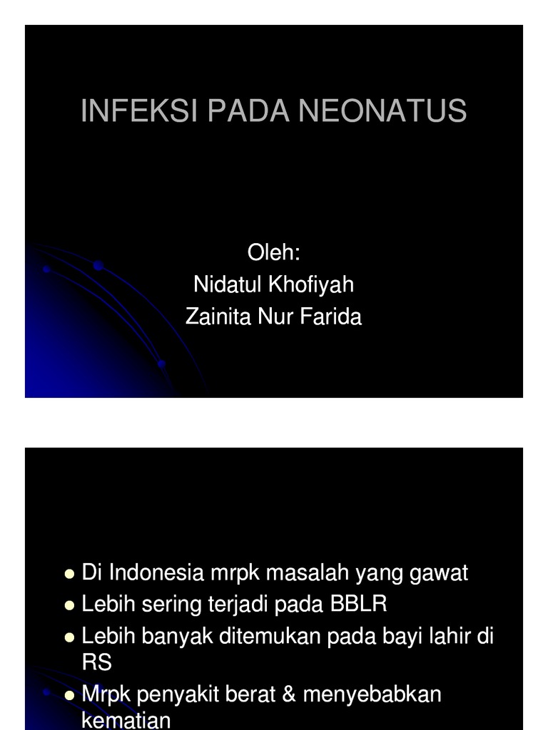 Infeksi Pada Neonatus | PDF