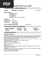 Safe Nital Solution Preparation Guide | PDF | Nitric Acid | Acid