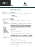 Belize Labor Laws Overview 2024 | PDF | Sick Leave | Overtime