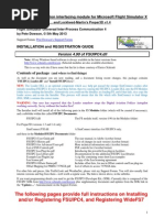 Installing and Registering FSUIPC7 | PDF | Installation (Computer Programs) | Computer File