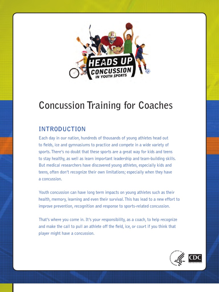 Concussion Training For Coaches | PDF | Concussion | Traumatic Brain Injury