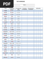 Διαγνωστικό τεστ γλωσσικής νοημοσύνης - Dviq Pre-school | PDF