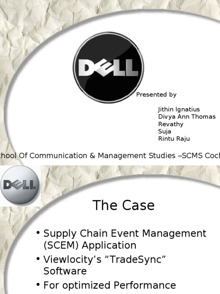 Dell's Innovative Supply Chain | PDF | Dell | Supply Chain