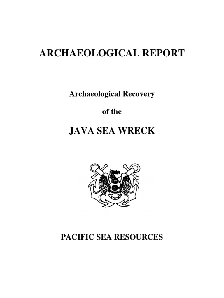 Java Sea Wreck AR | PDF | Shipwrecks | Indian Ocean
