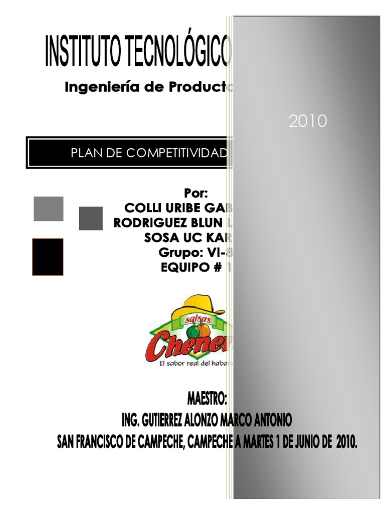 Analisis de La Competitividad y Vendibilidad | PDF | Competitividad ...