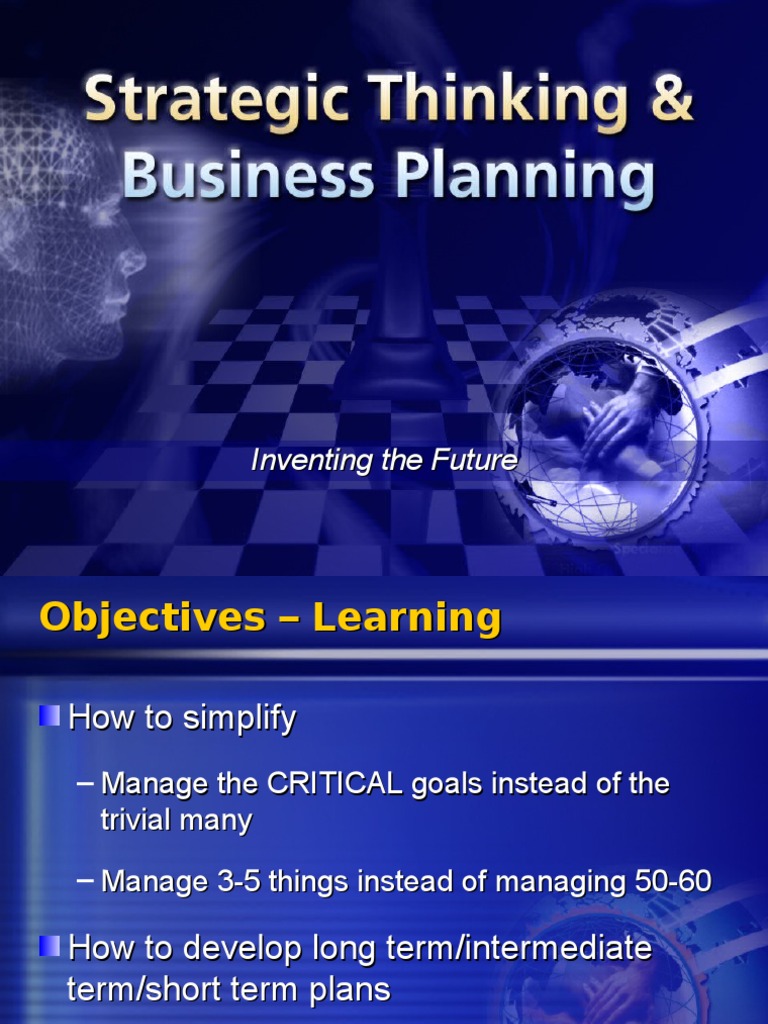 Strategic Action Plan Overview | PDF | Strategic Planning | Strategic ...