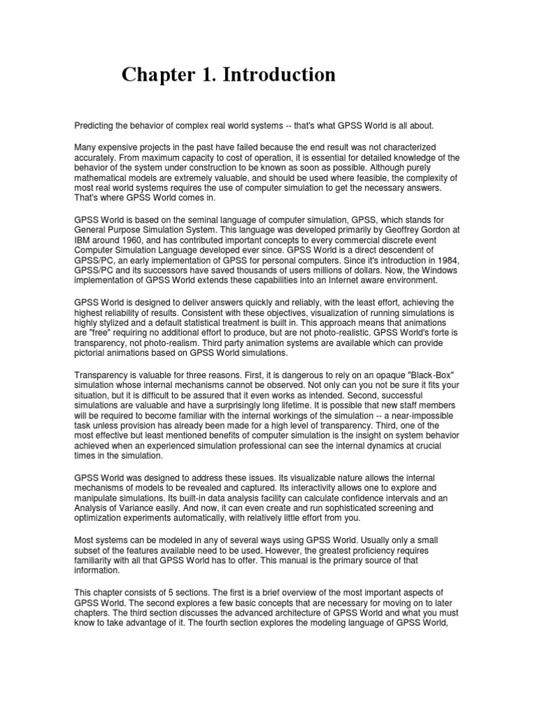 Gpss | PDF | Subroutine | String (Computer Science)