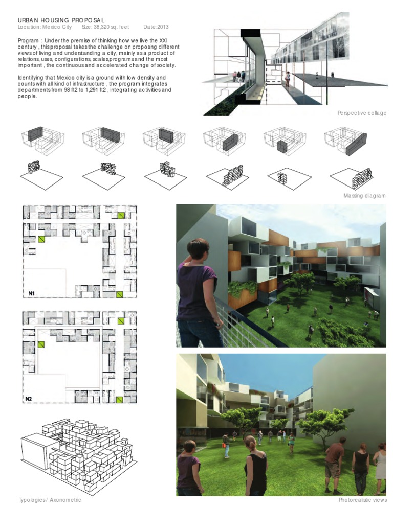 Urban Housing Proposal for Mexico City | PDF