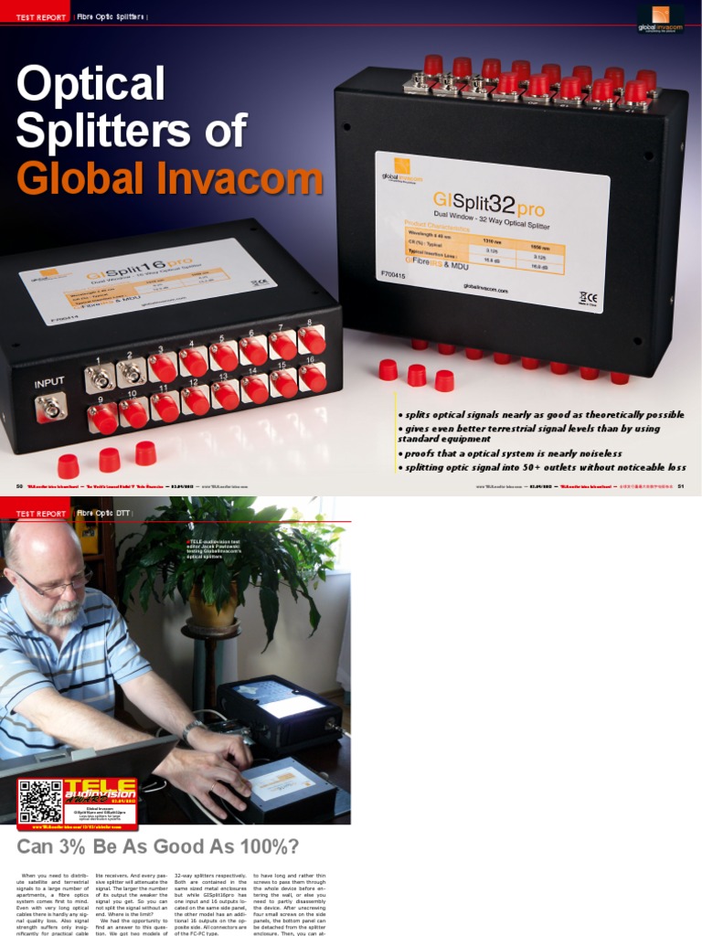 Global Invacom | PDF | Decibel | Electricity