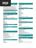 Common Signs and Symptoms of Diseases (Pathognomonic Sign) | PDF ...