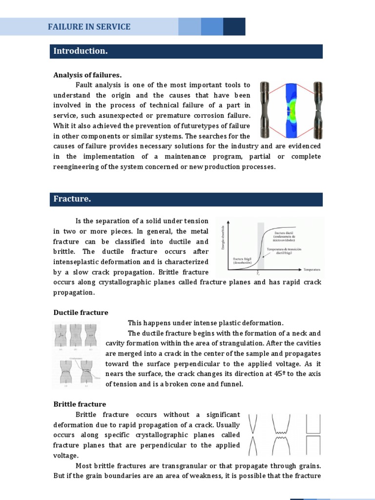 Failure in Service (English) | PDF | Fracture | Corrosion