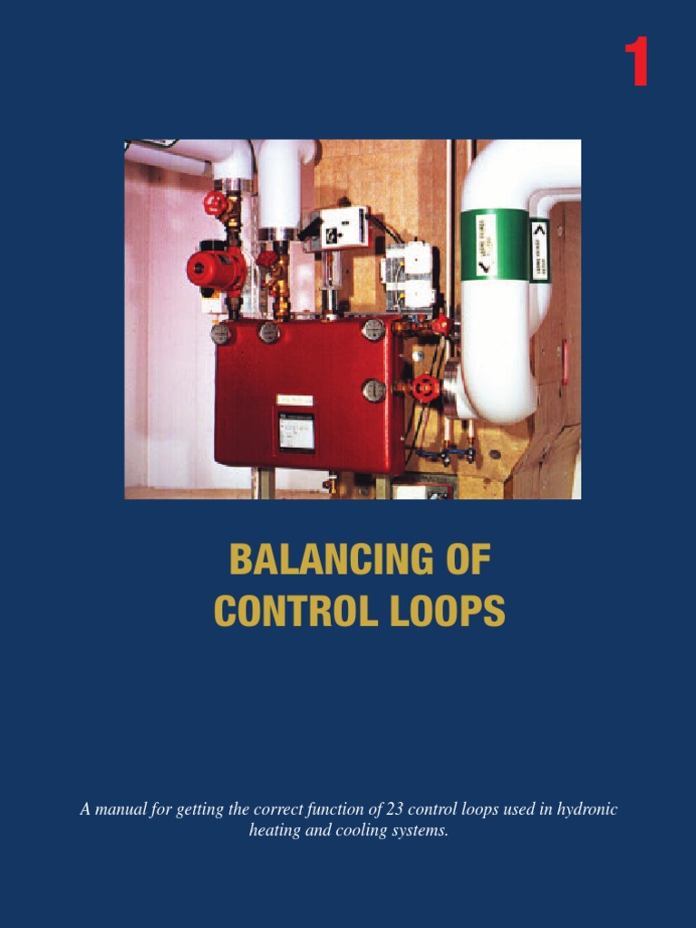 Handbook No 1 Balancing of Control Loops | PDF | Valve | Hvac