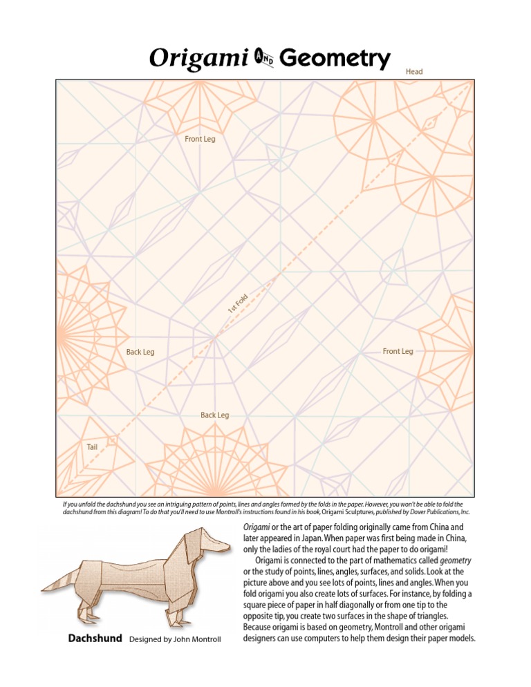 Origami Geometry | PDF