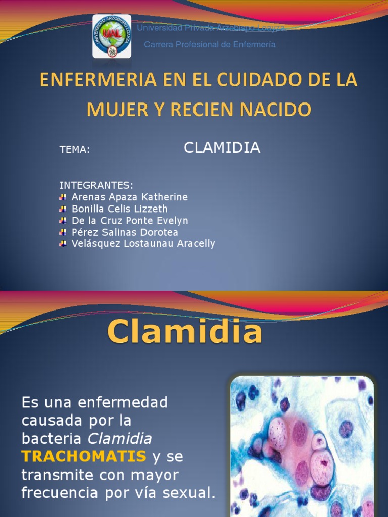 Clamidia Exposicion Power | PDF | Infección transmitida sexualmente | Útero