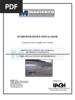 Plan de Trabajo Instalacion de Geomembrana y GCL - Dique R4 V.00 | PDF ...