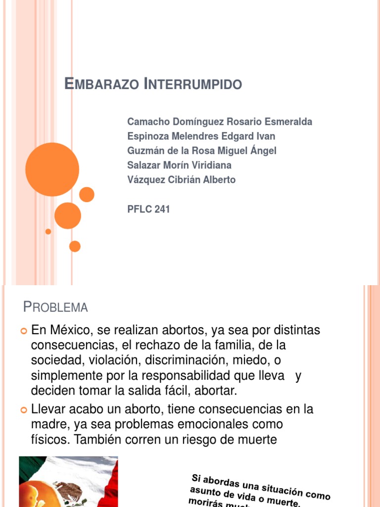 Embarazo Interrumpido | PDF | Relaciones personales, crianza y desarrollo personal