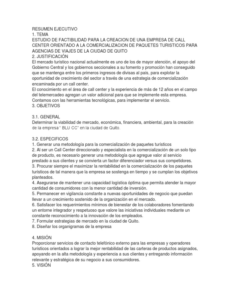 Resumen Ejecutivo | PDF | protocolo de Iniciacion de Sesion | Respuesta de Voz Interactiva