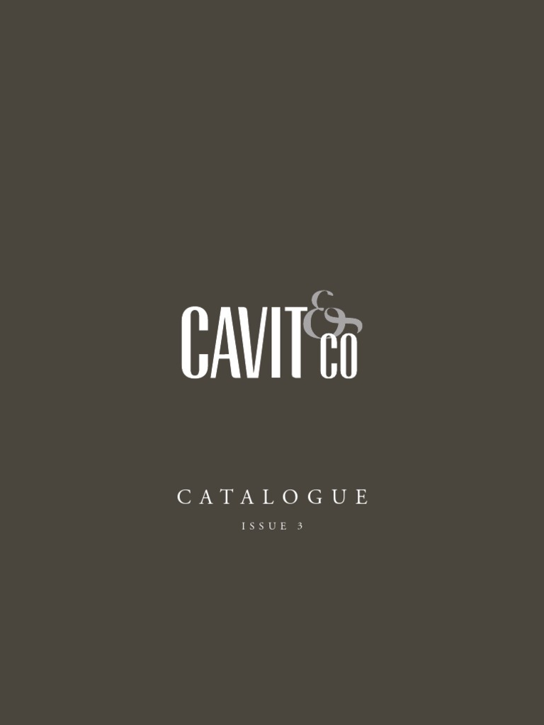 Cavit & Co Catalogue | PDF | Chair | Furniture