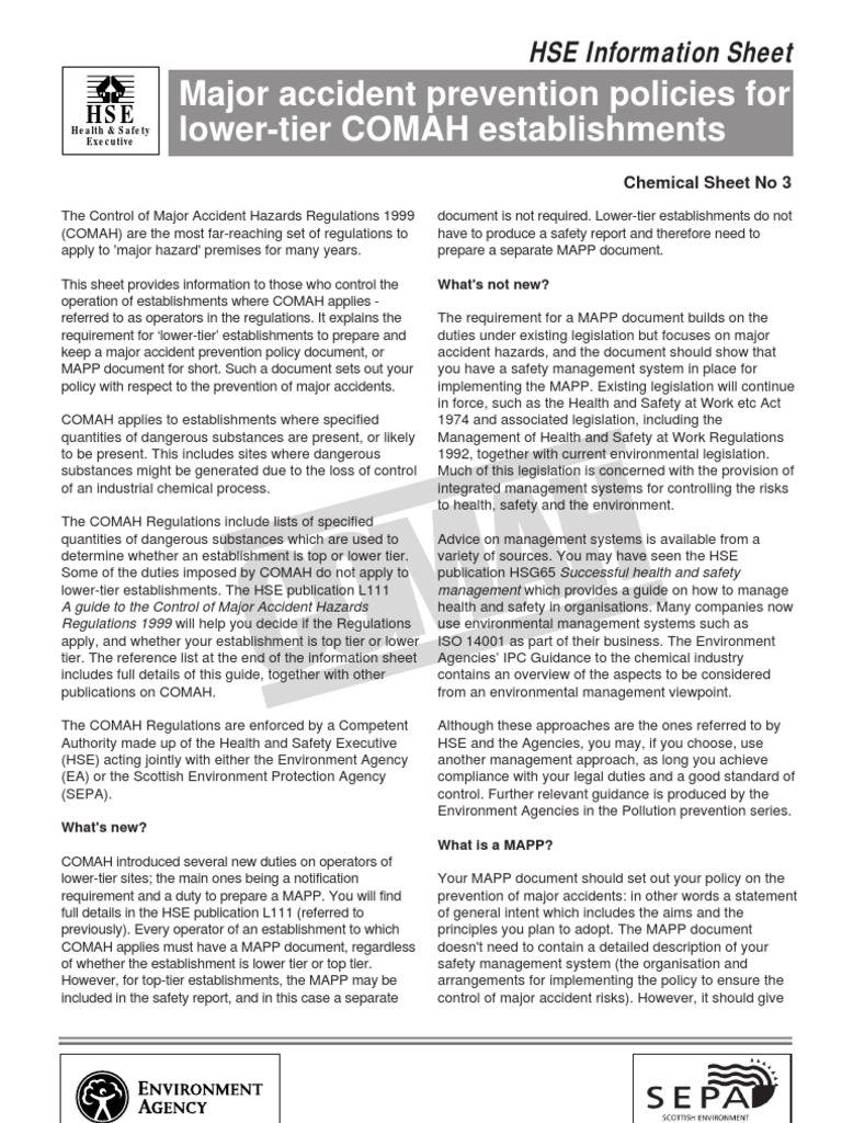 Preventing Major Accidents: A Guide to Developing a Major Accident ...