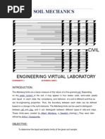 Lab Report-Atterberg Limit Test | PDF | Soil | Civil Engineering