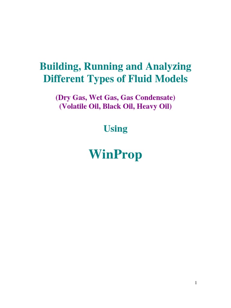 CMG WinProp Tutorial PDF | PDF | Phase (Matter) | Phase Diagram