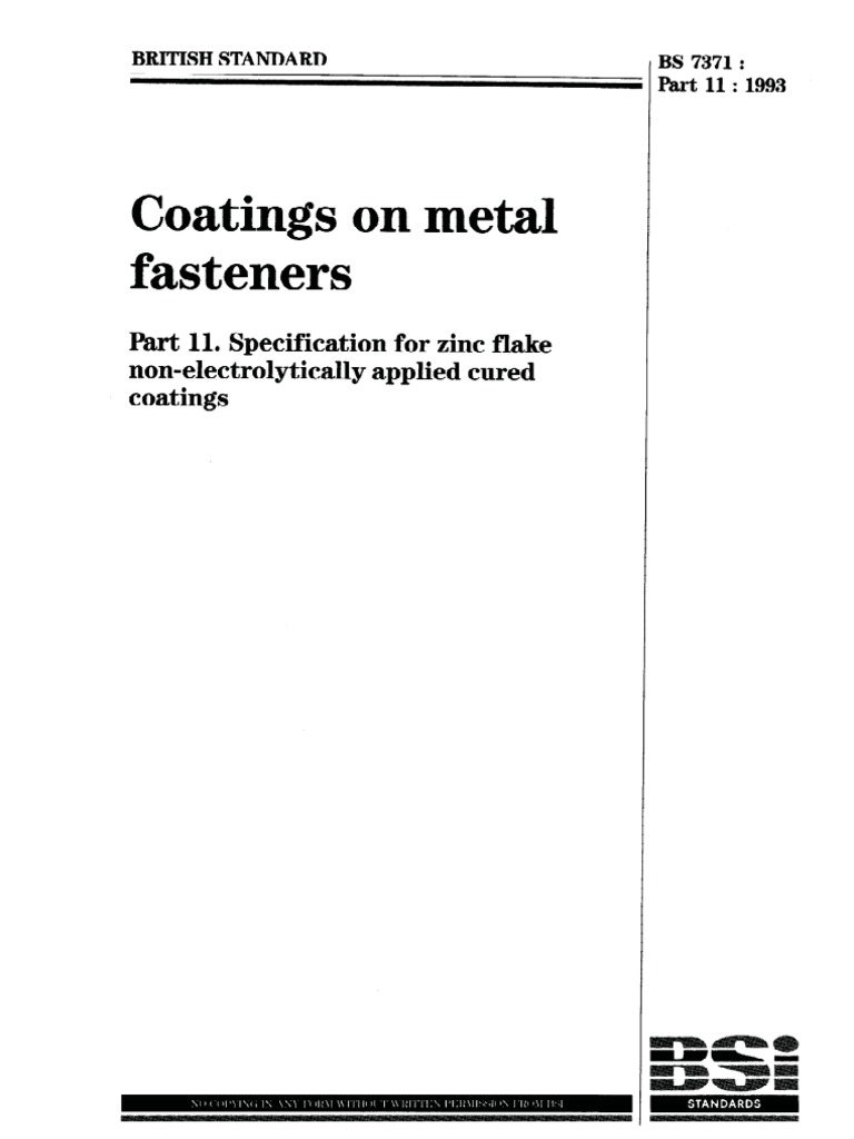 BS 7371-11-1993 | PDF