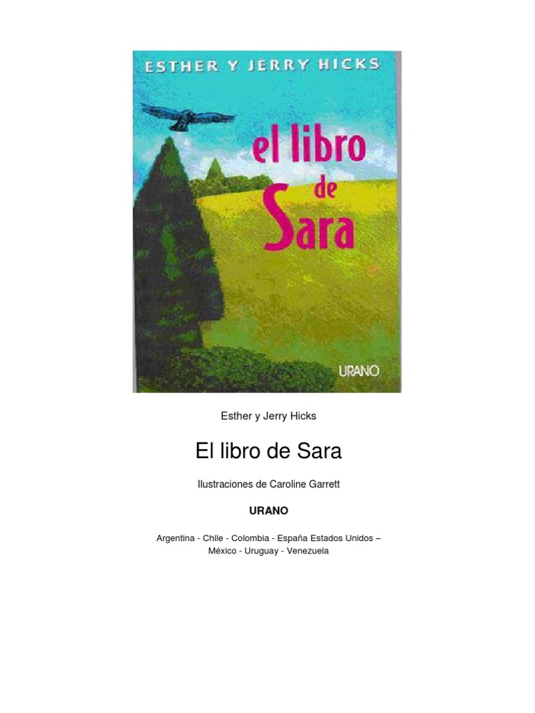 El Libro De Sara Pdf Pdf Felicidad Solomons