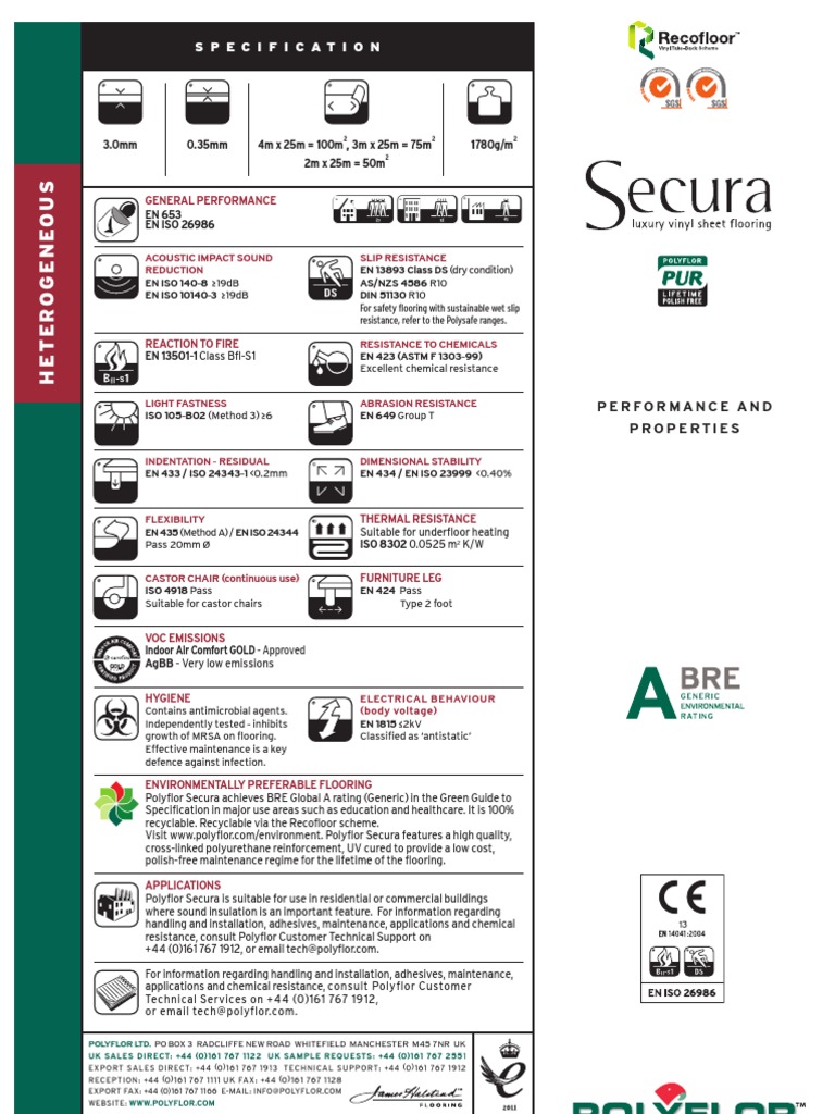 Secura PP | PDF | Building Engineering | Materials