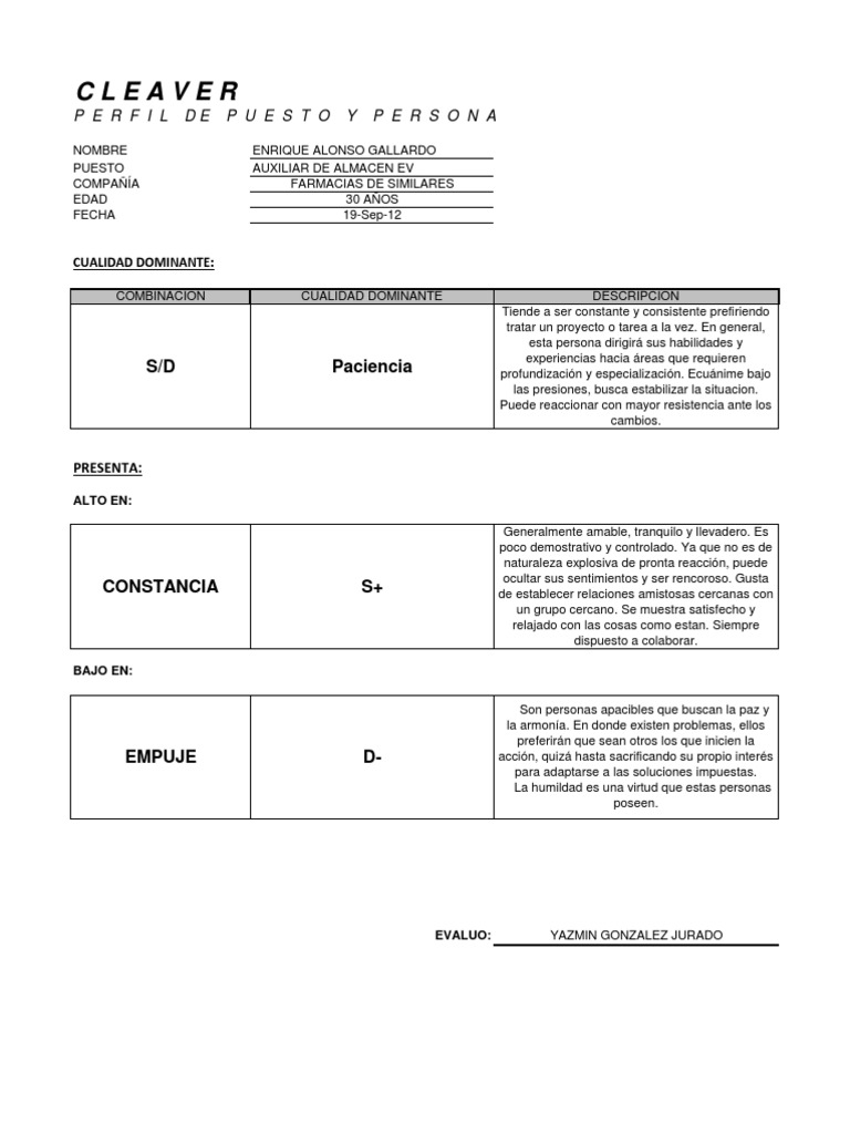 Cleaver Automatizado Completo | PDF | Toma de decisiones | Ciencia ...