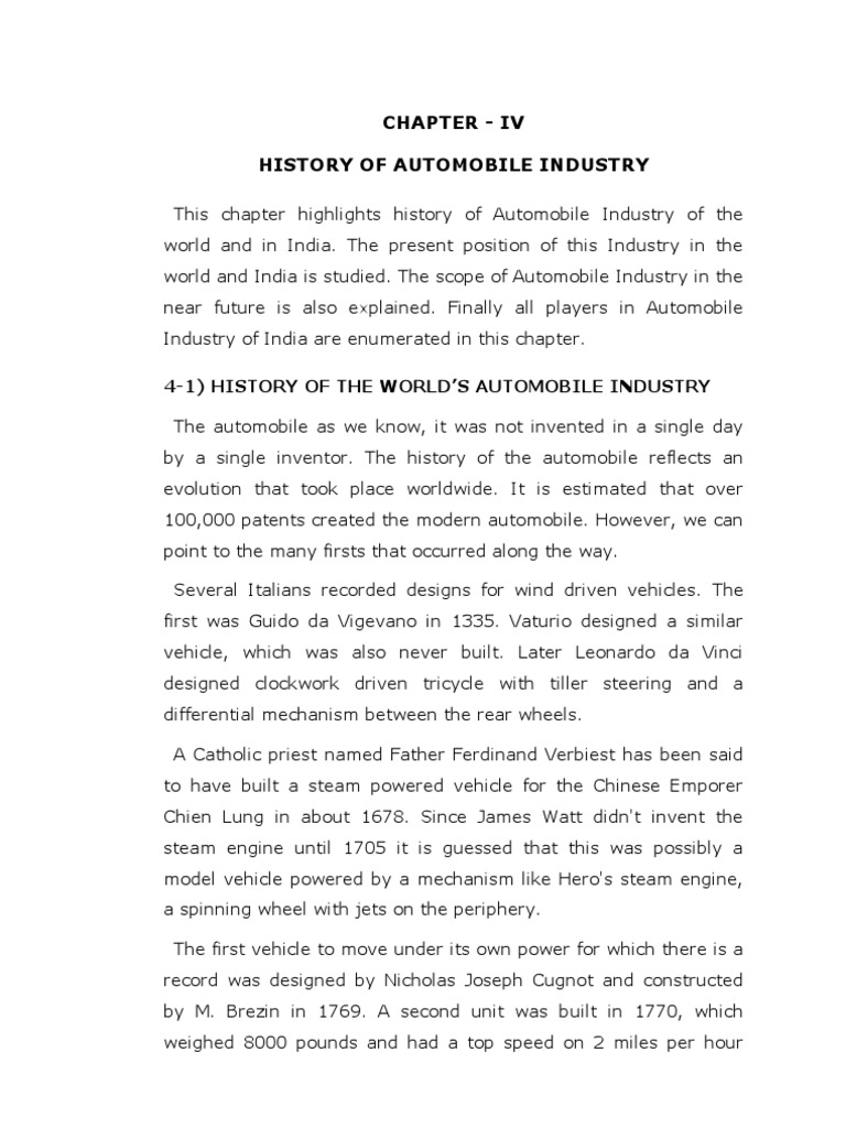 Automobile Industry | Car | Ford Motor Company