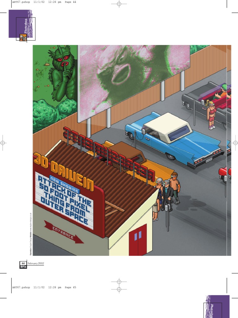 Pixel Art | PDF | Adobe Photoshop | Graphic Design