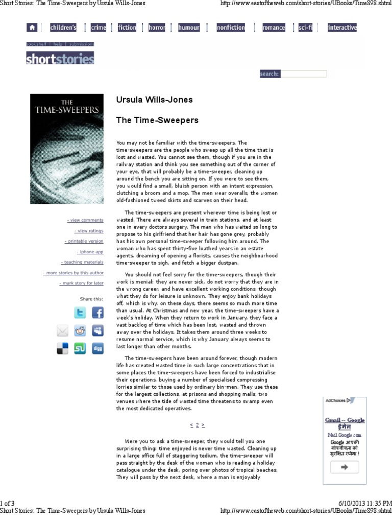 The Time Sweepers | Download Free PDF | Business