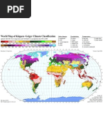 Koppen-Geiger World Climate Classification Map | PDF | Climate ...