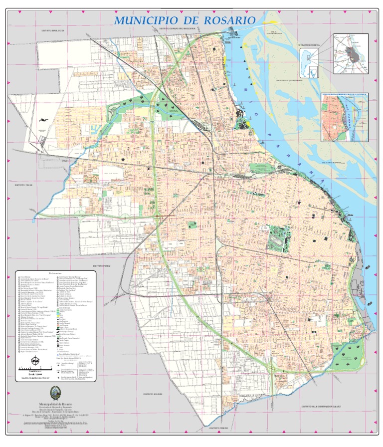 Mapa de Rosario