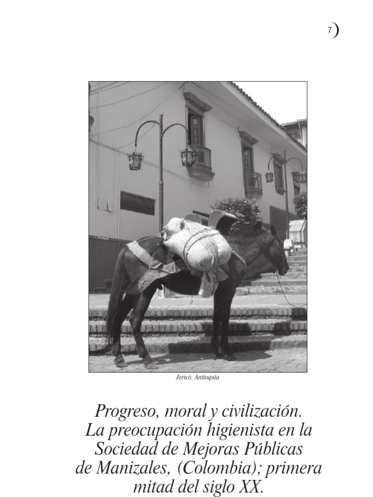 Progreso, Moral y Civilización. La Preocupación Higienista en Manizales ...