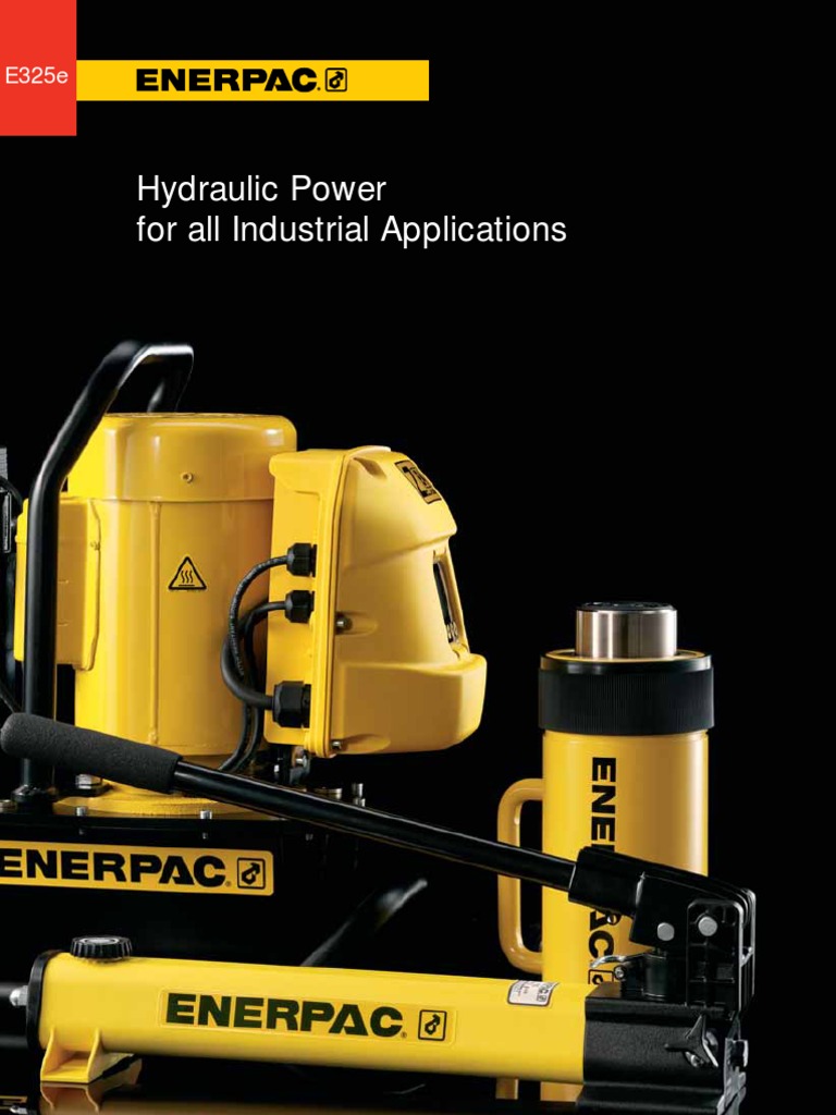 Eng Enerpac | PDF | Pump | Bearing (Mechanical)