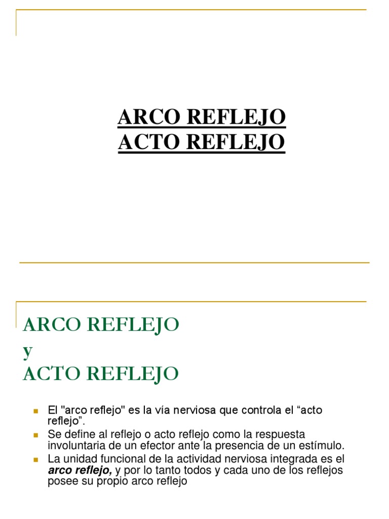 7-Arco-Acto Reflejo | PDF | Autosuperación | Bienestar