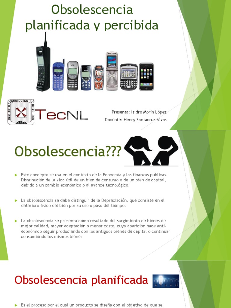 Obsolescencia Planificada y Percibida | PDF