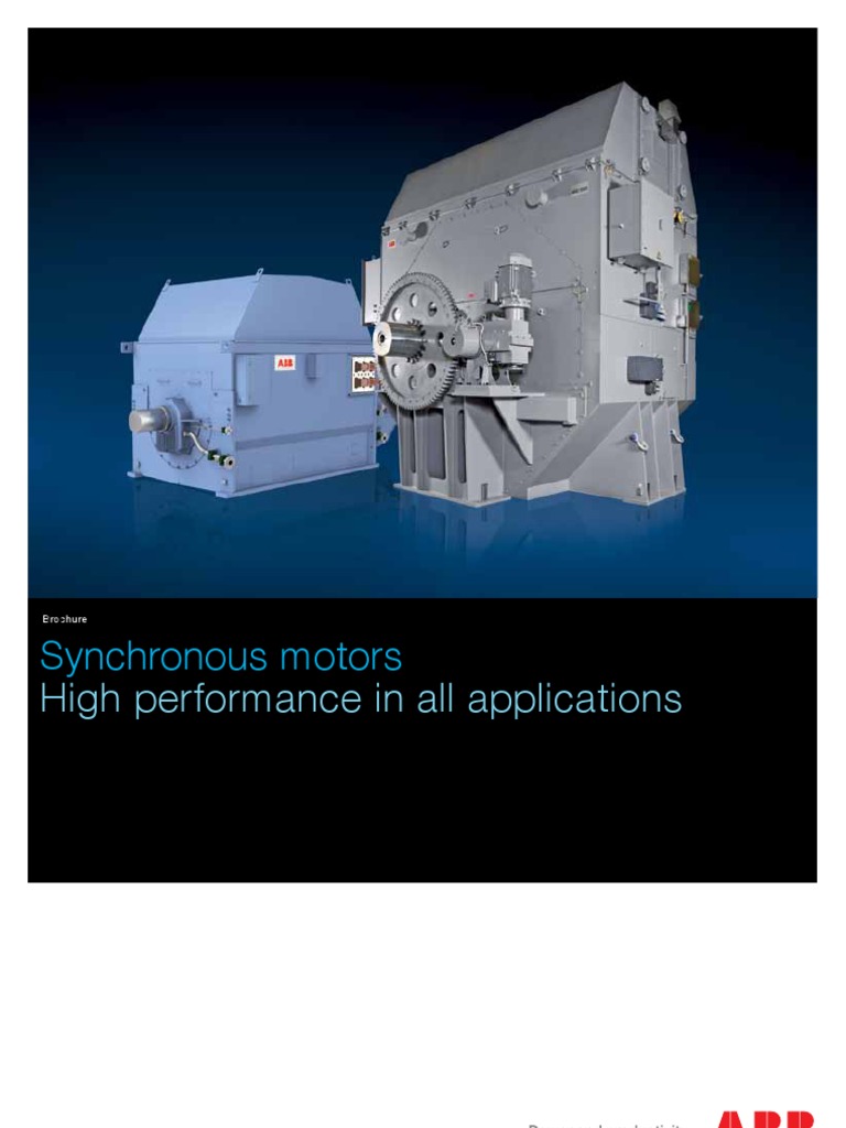 ABB Synchronous Motors | Bearing (Mechanical) | Engines