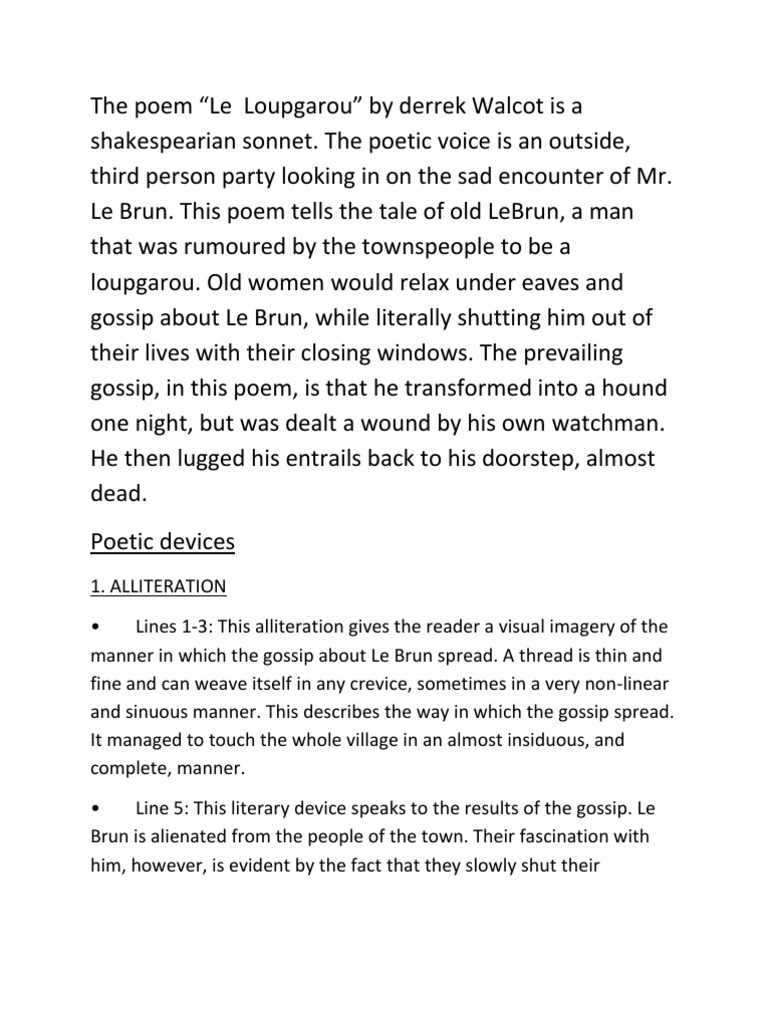 Le Loupgarou | PDF | Classics | General Fiction