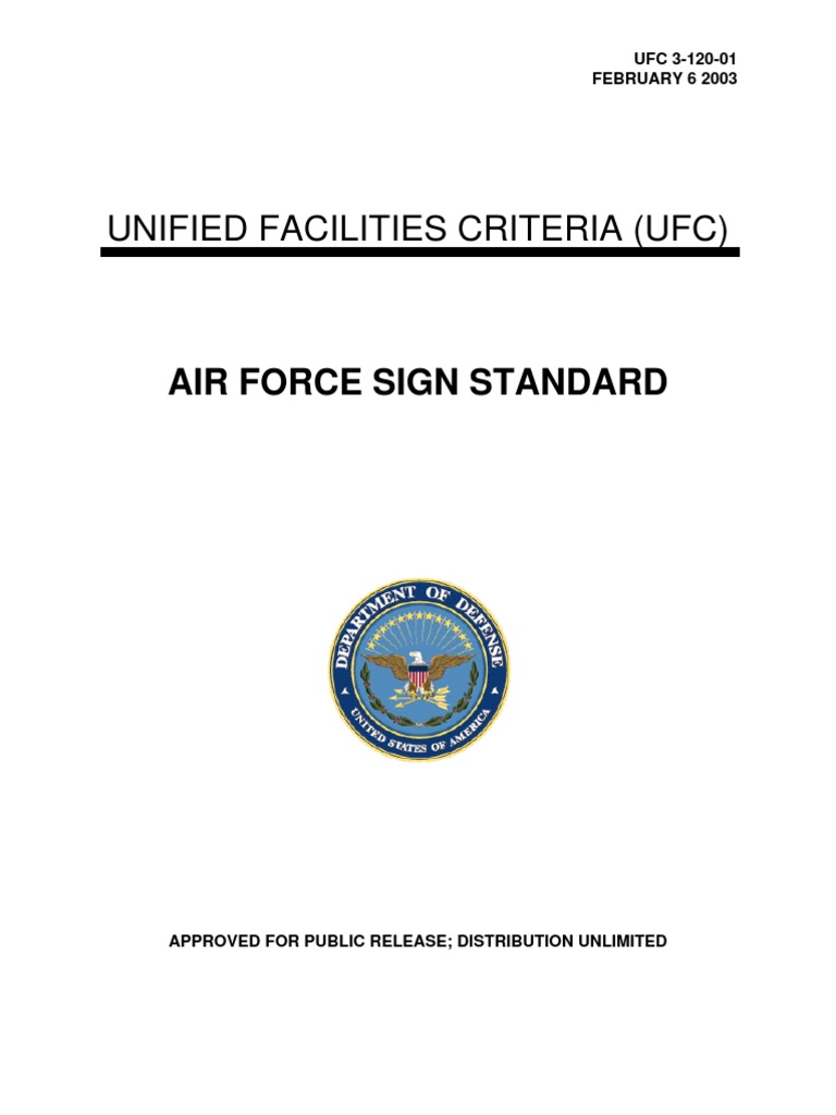 USAF Base Signs Design Guide | PDF | United States Air Force | United ...