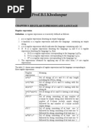 Linz - Chapter 2 & 3 - Exer PDF | PDF | Regular Expression | Metalogic