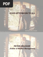 Drucker's Management Principles Explained | PDF | Goal | Federalism
