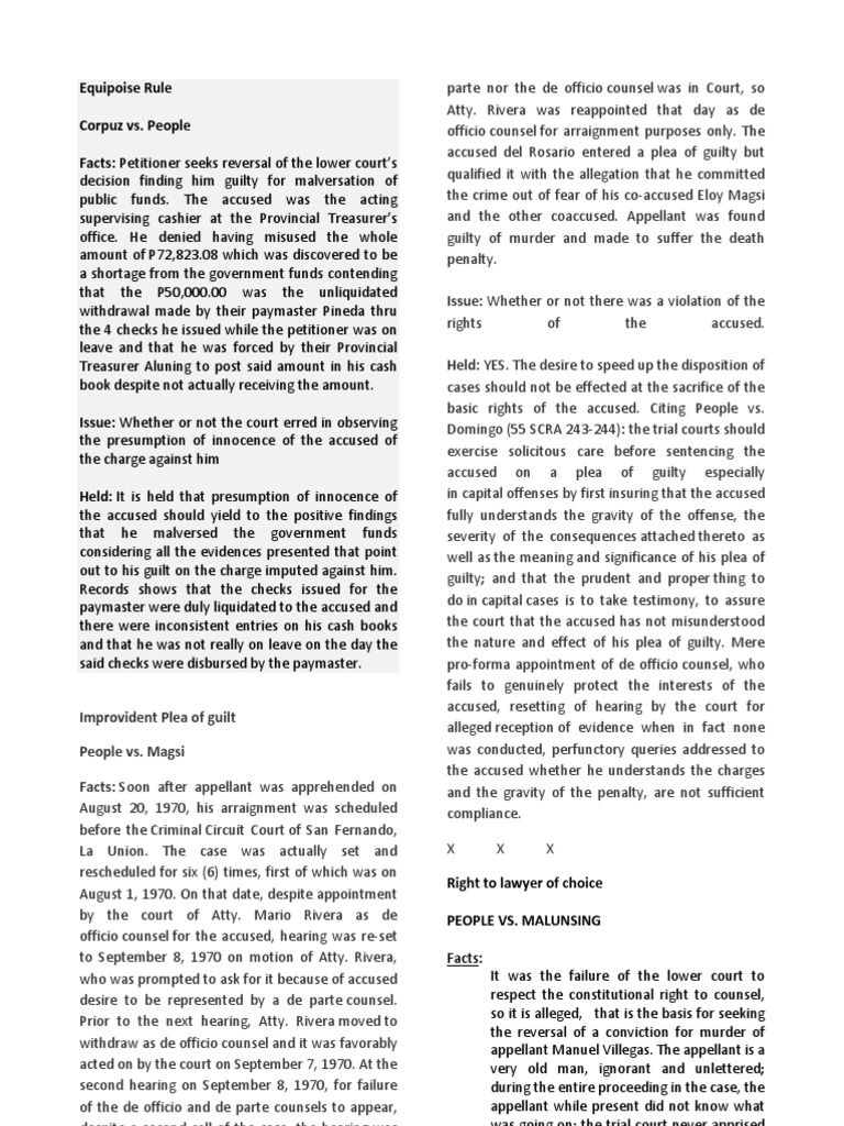 Presumption of Innocence | Evidence (Law) | Ethical Principles