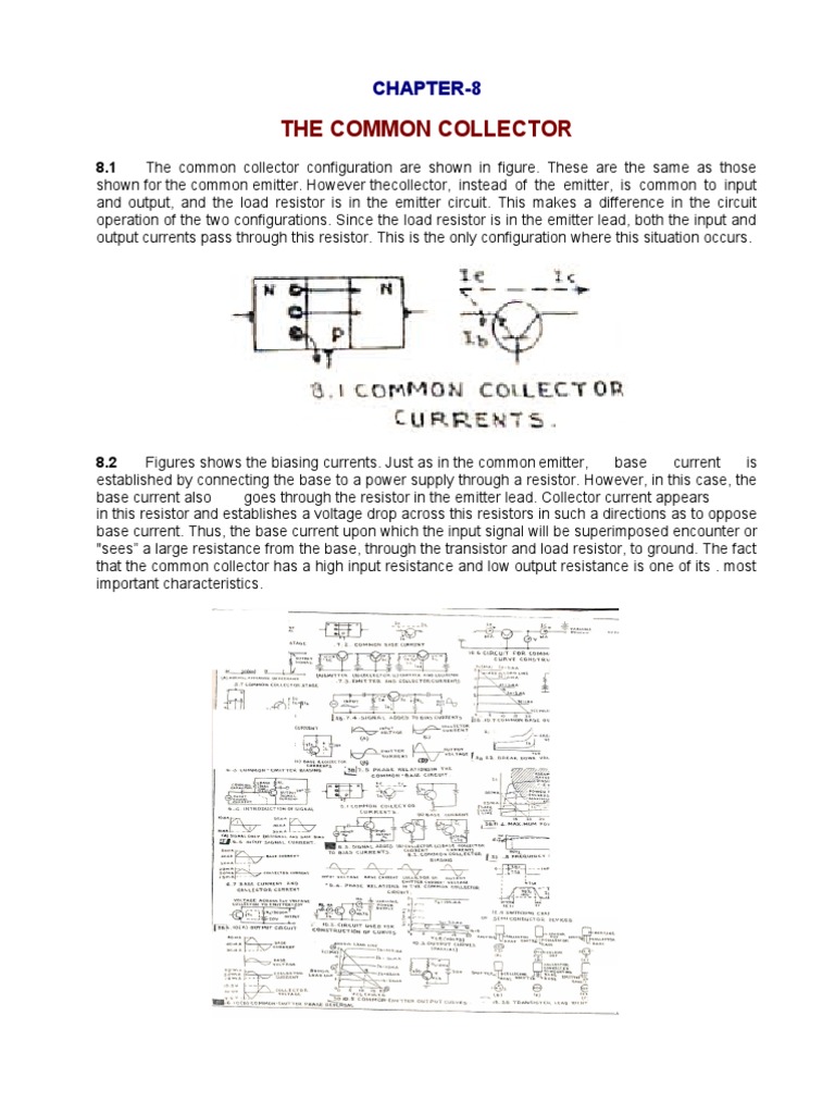 Common Collector Configuration Overview | PDF