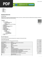 Snagit 2 Keyboard Shortcuts | PDF | Computer Keyboard | Keyboard Shortcut