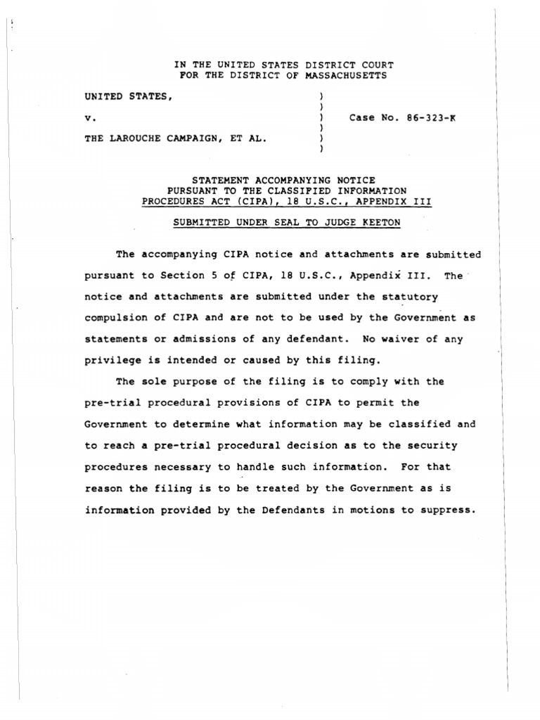 Lyndon LaRouche - Cia3 | PDF | Central Intelligence Agency | Director ...