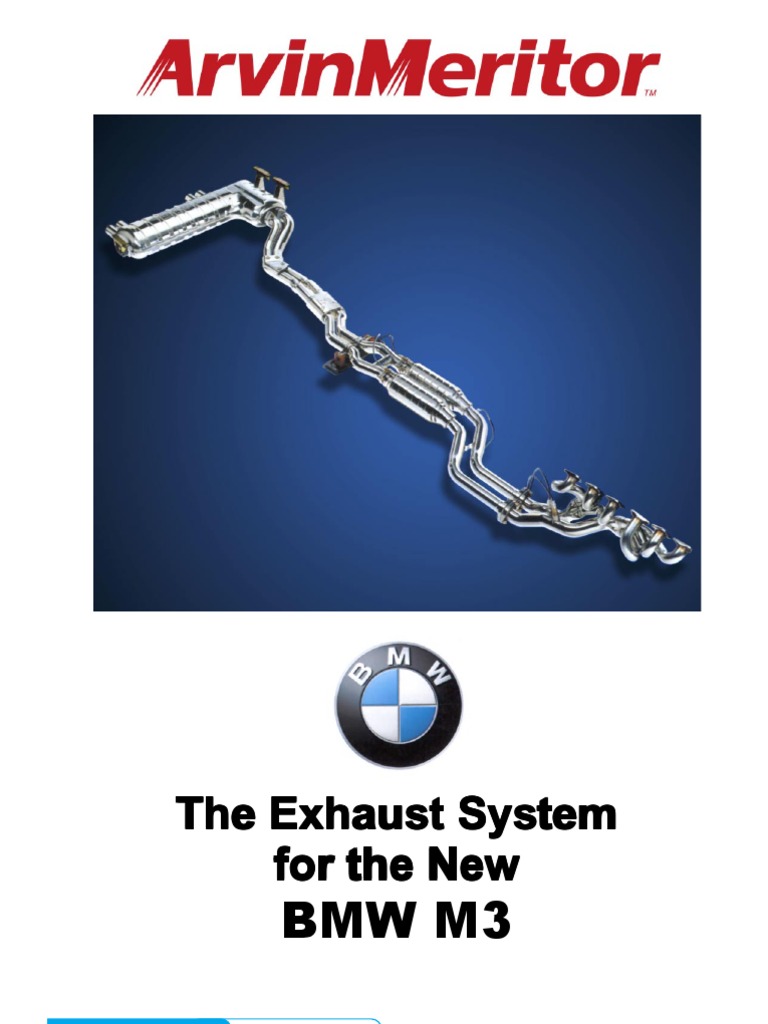 BMW M3 Exhaust System | PDF | Bmw | Pipe (Fluid Conveyance)