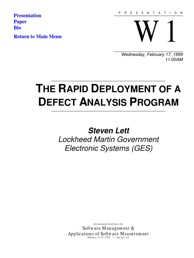 Deploying Defect Analysis | PDF | Microsoft Excel | Spreadsheet